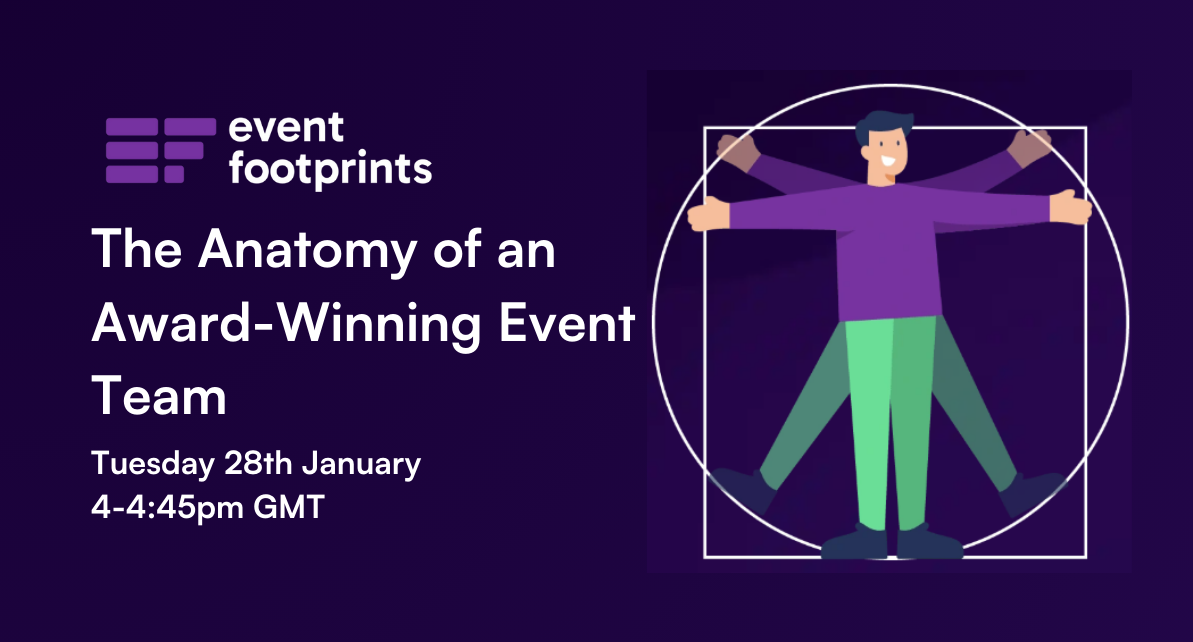 Launch Announcement: Webinar - The Anatomy of an Award-Winning Event Team